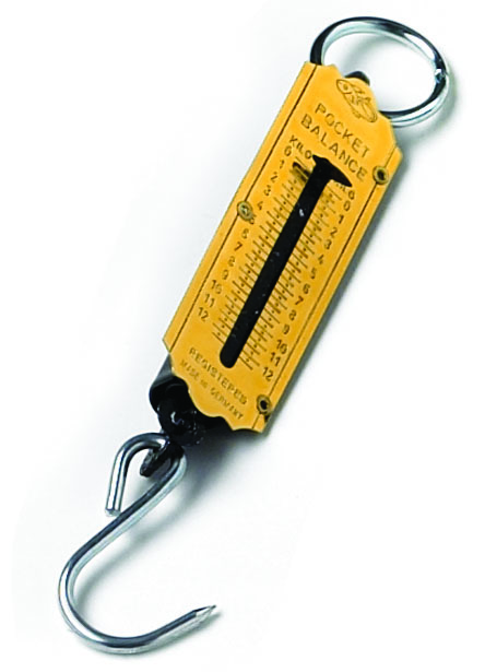 Spring scales | 12,5 kg | Quick and easy weighing